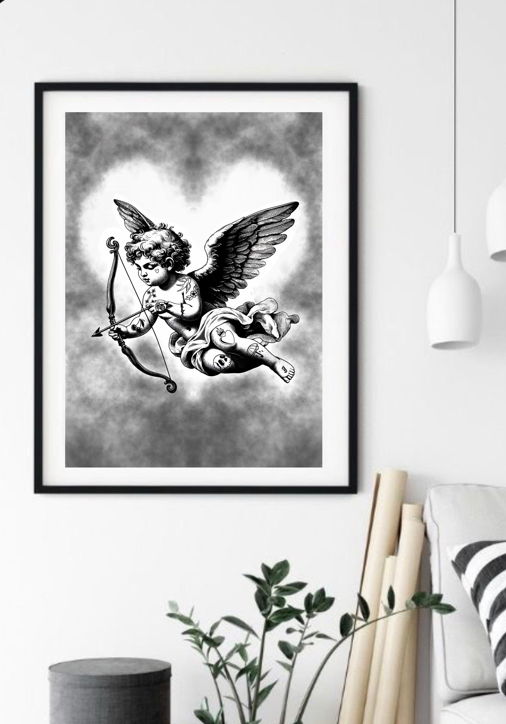 Angel Poster – Arctic Ink